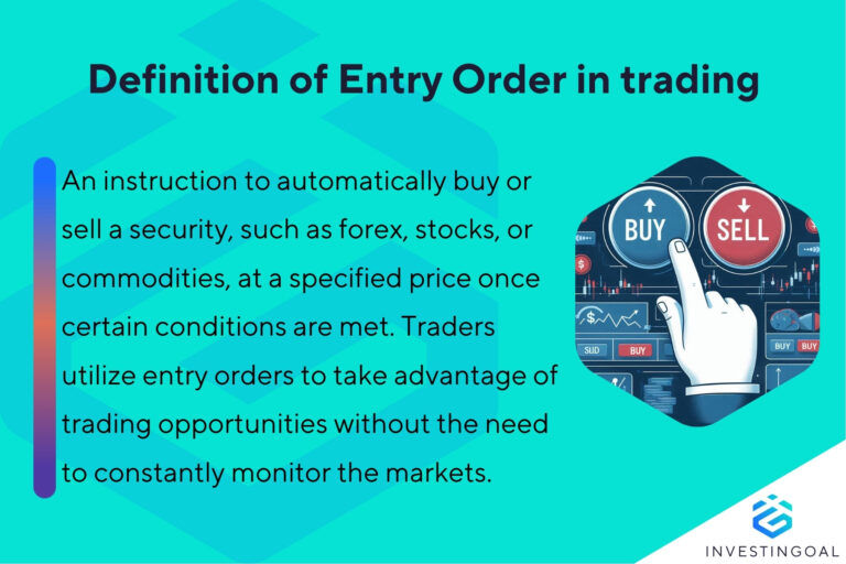Entry Order: Definition, Types, and How it Works